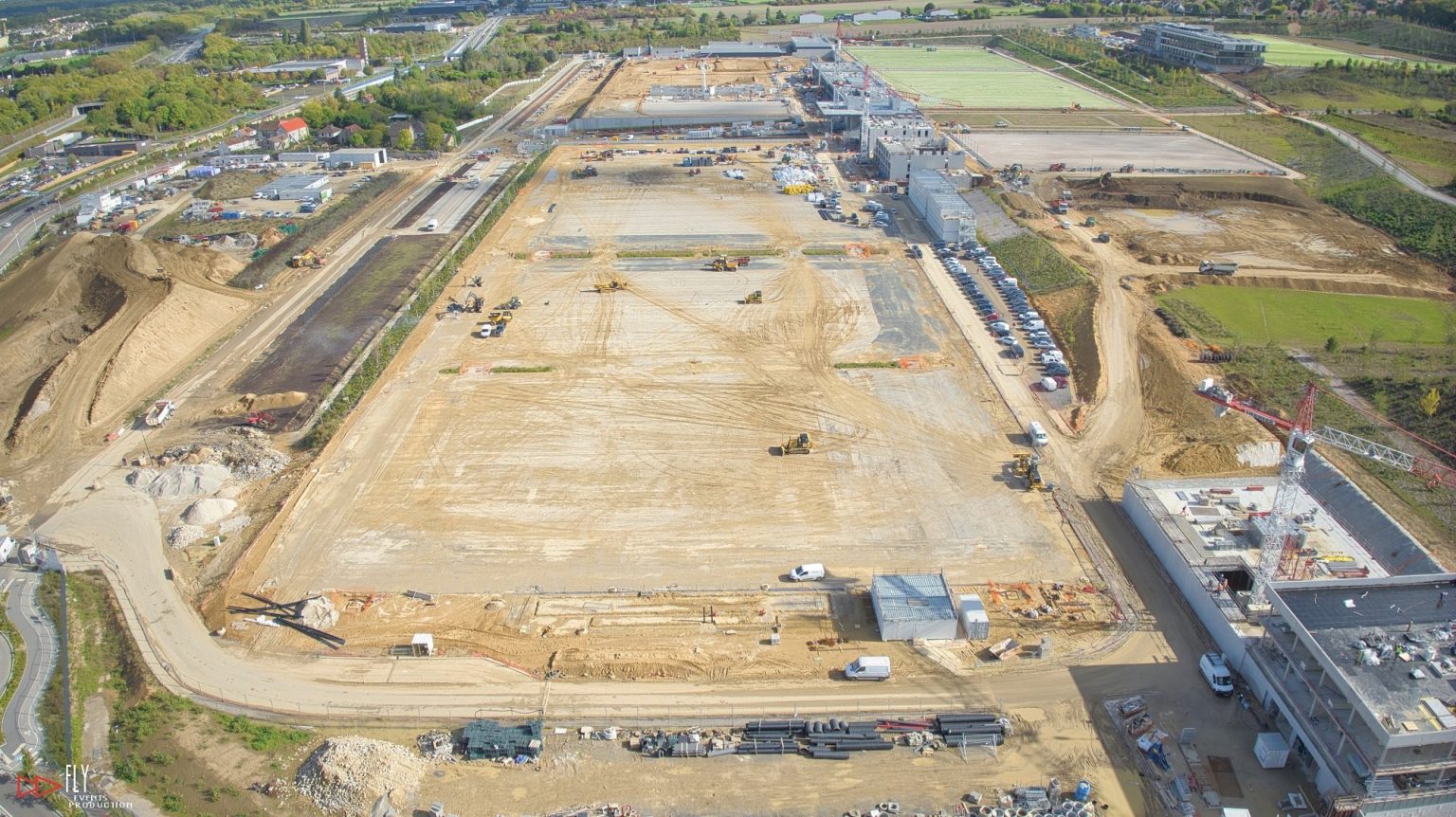 Les images de l’avancée des travaux du nouveau centre d’entraînement du ...