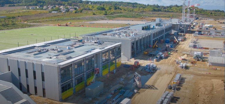 Les images de l’avancée des travaux du nouveau centre d’entraînement du ...