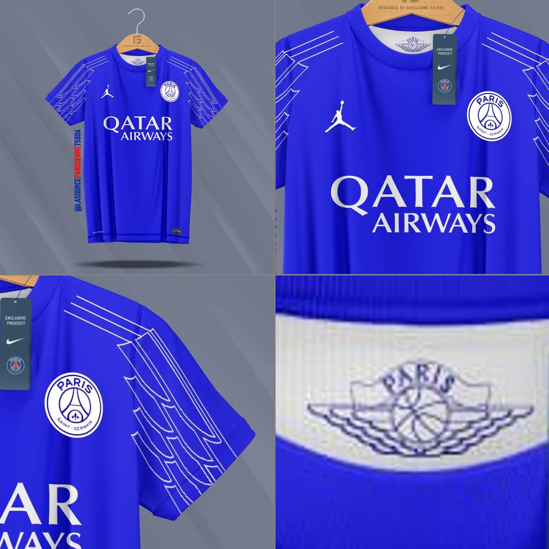 Des nouvelles images du maillot fourth 2024-2025 du PSG